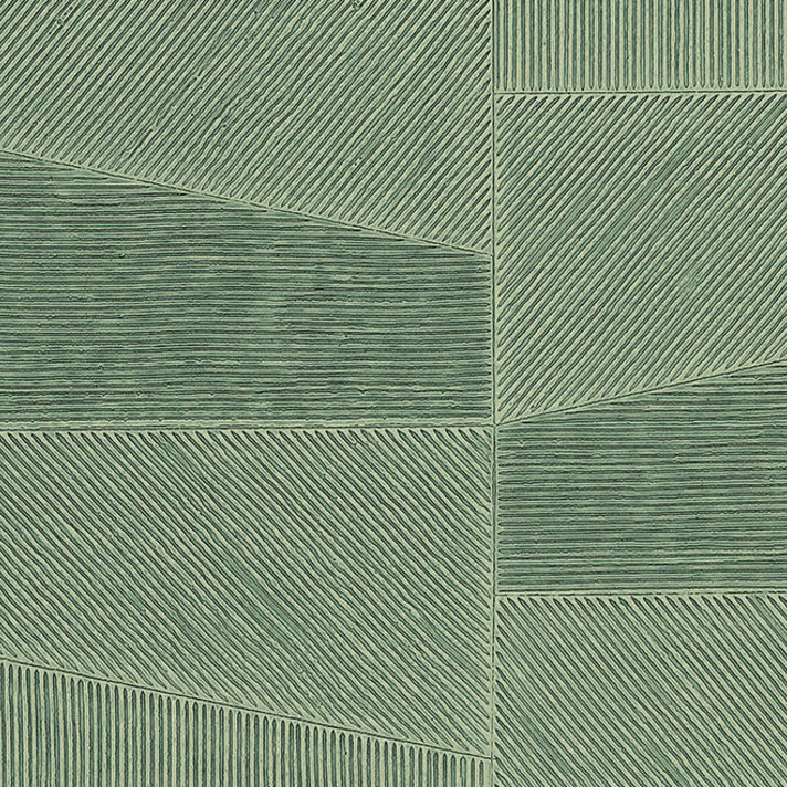 Groen behang