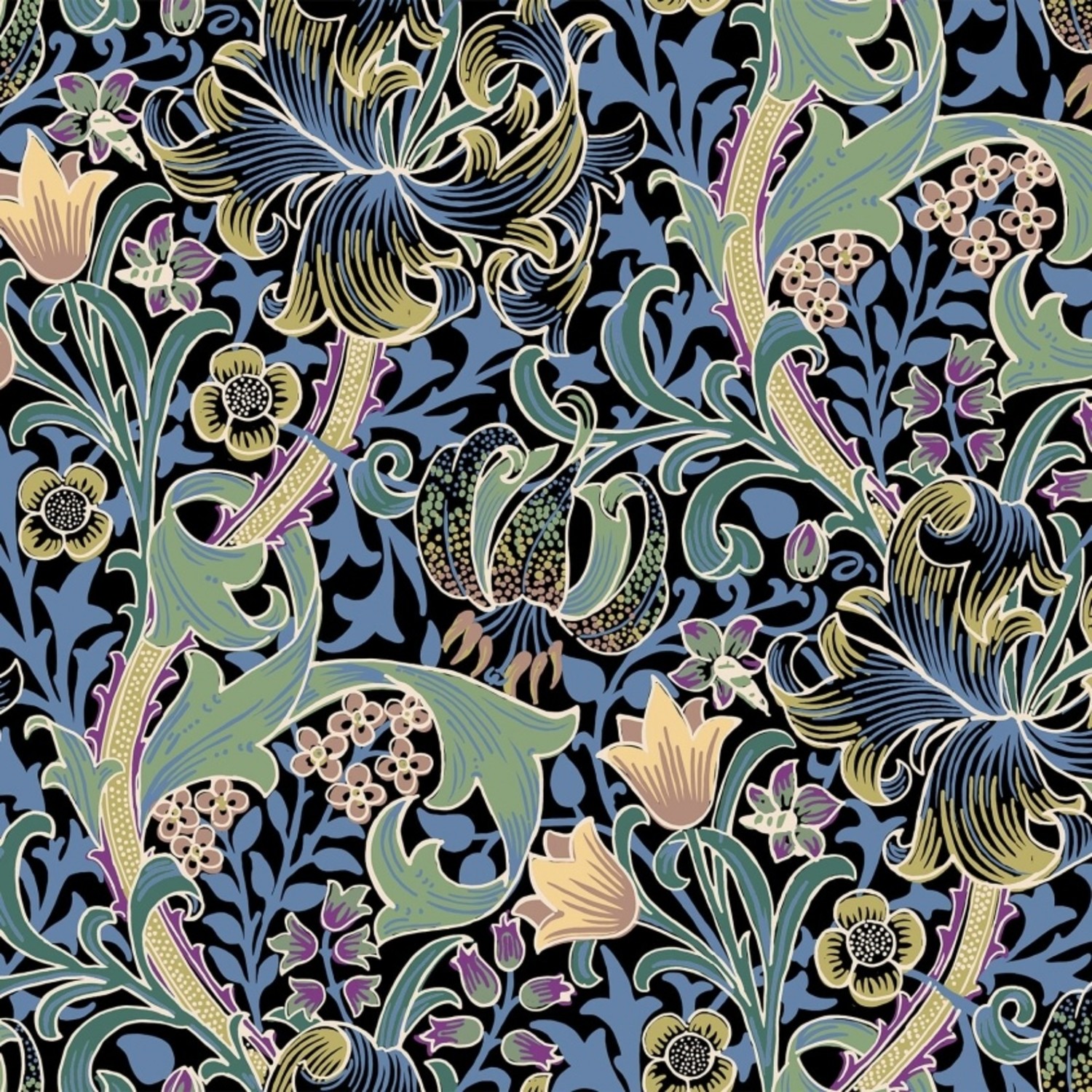 House of Hackney Golden Lily - Noir