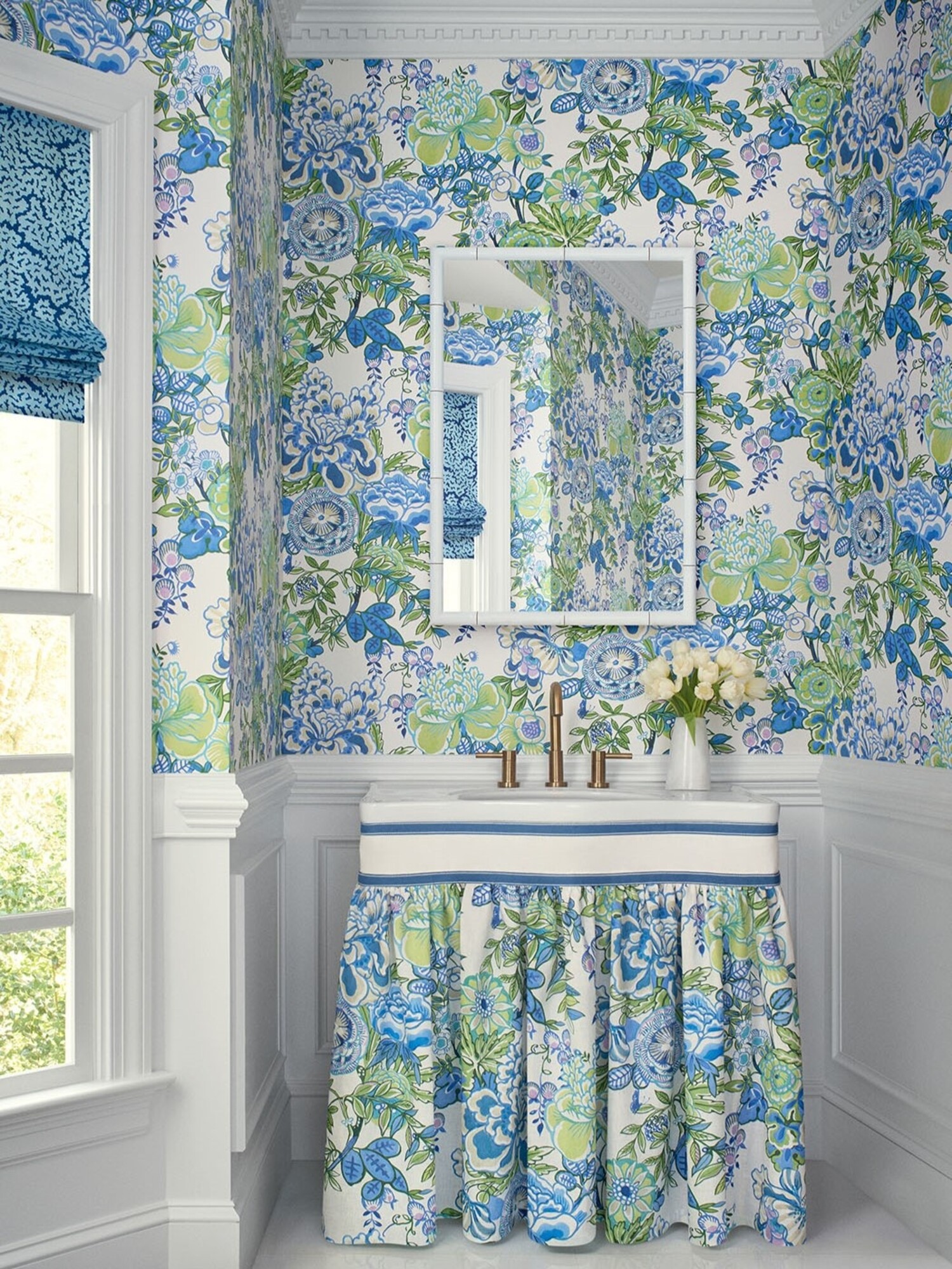 Wallpaper Is Thibaut Thibaut Royale Toile Blue Wallpaper T72573