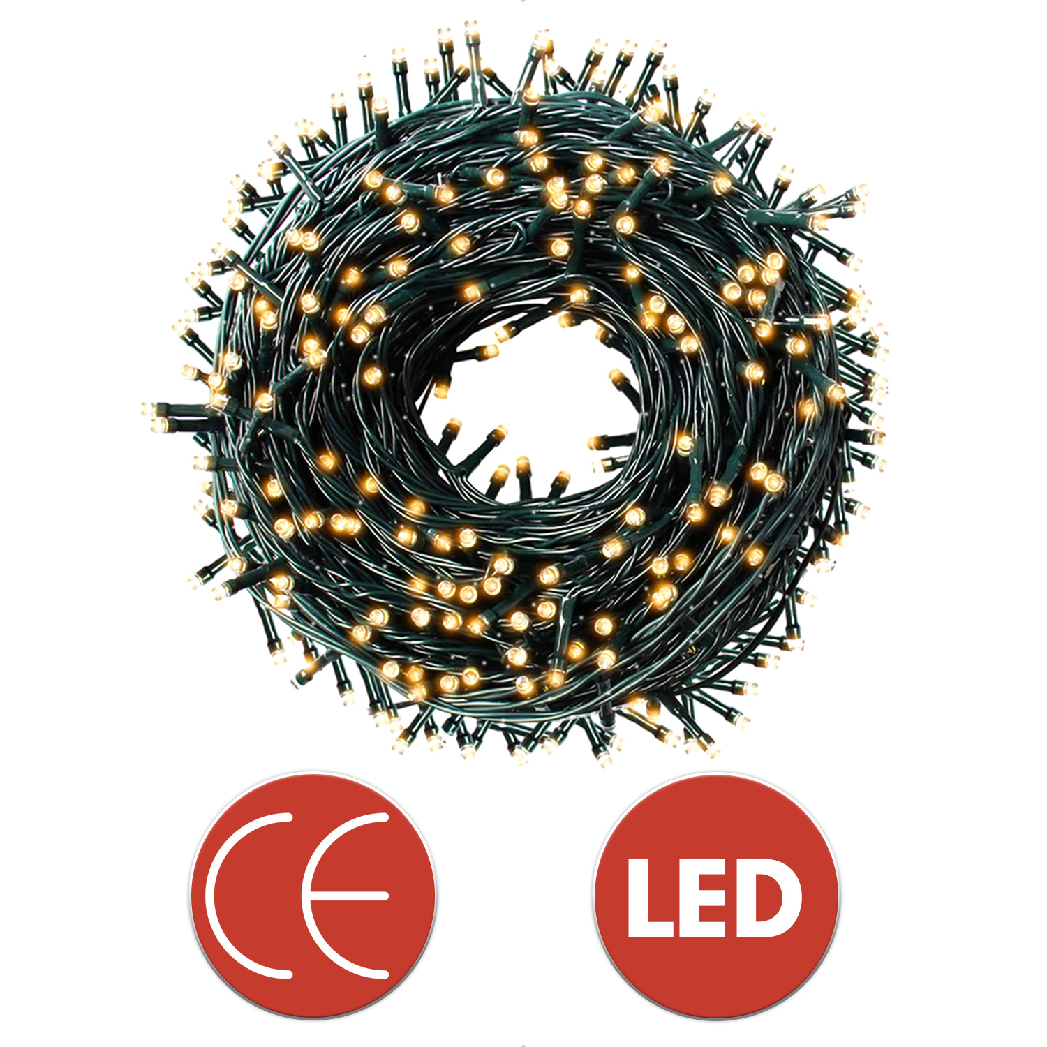 Led Kerstverlichting buiten–Led Kerstverlichting binnen–180 lampjes 16 ...
