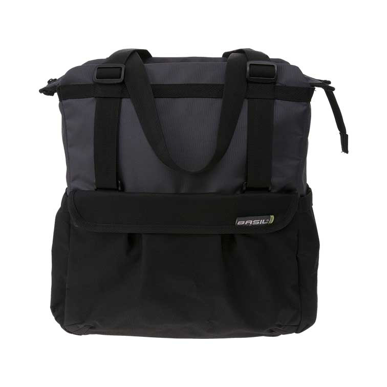 Basil Shopper XL – single bike bag - black - Basil