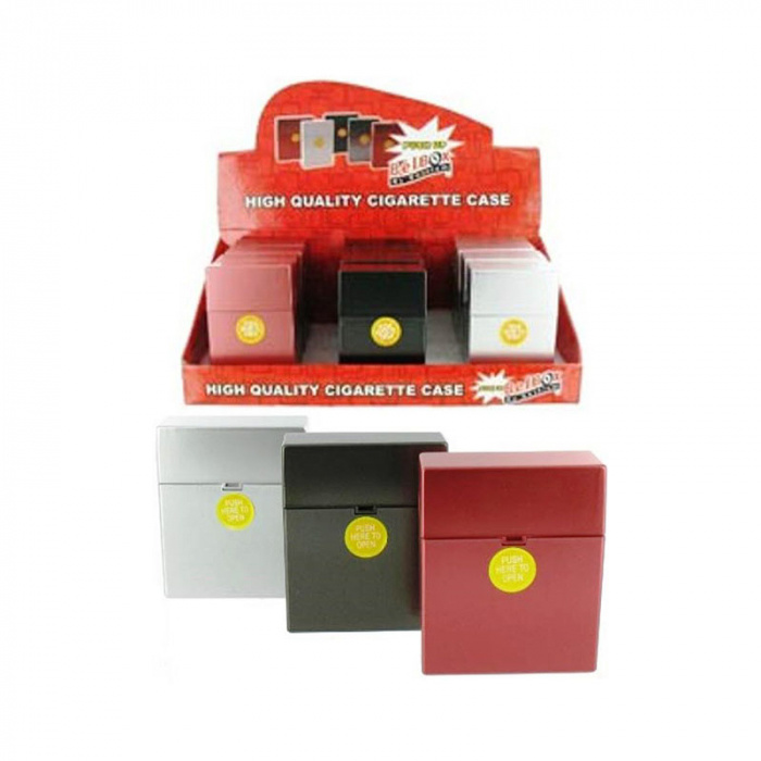 Sig.box/huls - Plastic - 85mm - 25 Sig. - Metalic - Display (12-stuks)