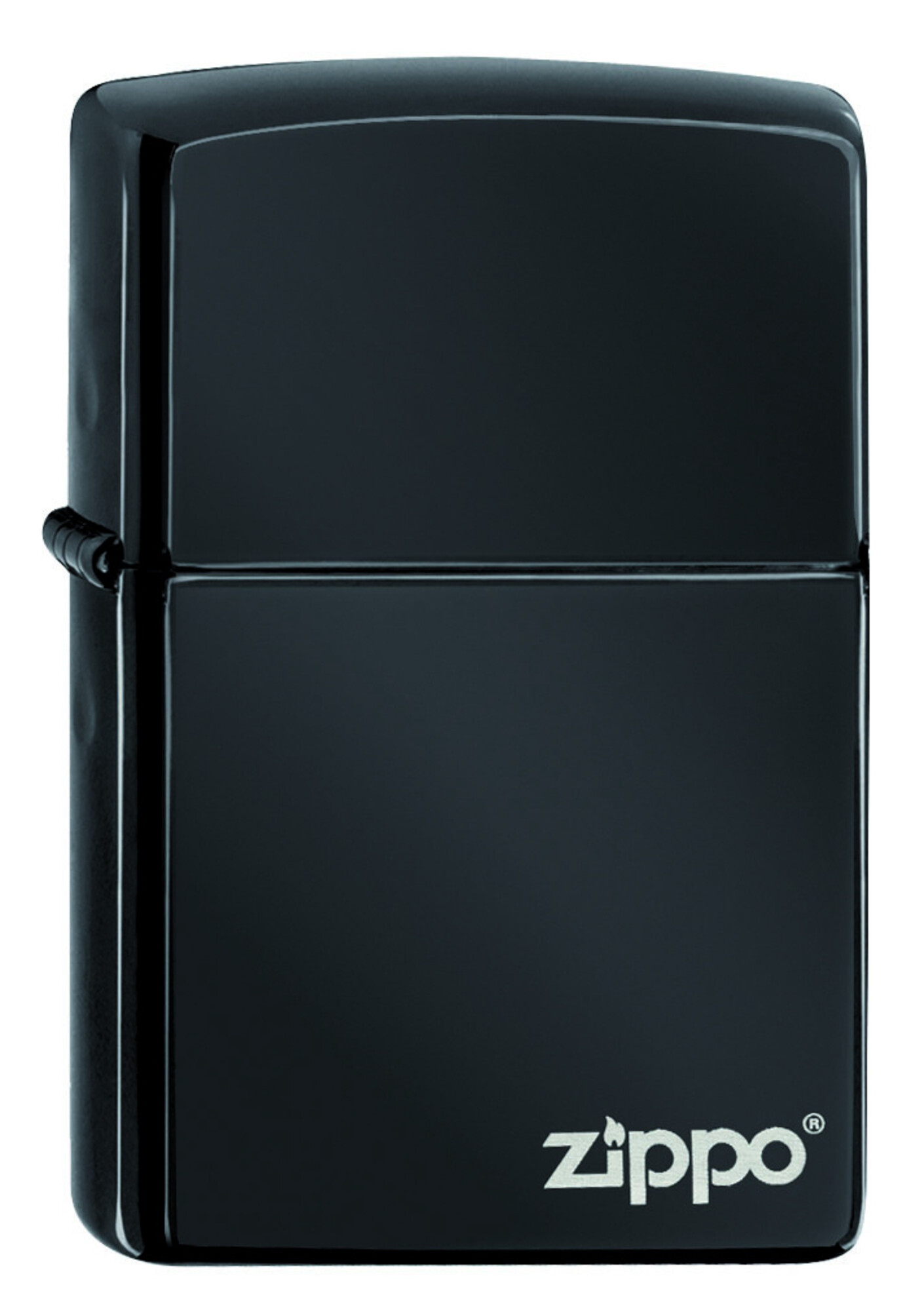 Zippo Zippo Regular - Ebony w/ Zippo Logo