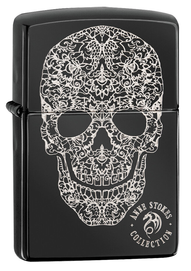 Zippo Zippo - Anne Stokes Collection - Skull