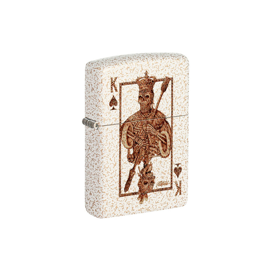 Zippo Zippo - Games Rick Rietveld Ace Skull Design