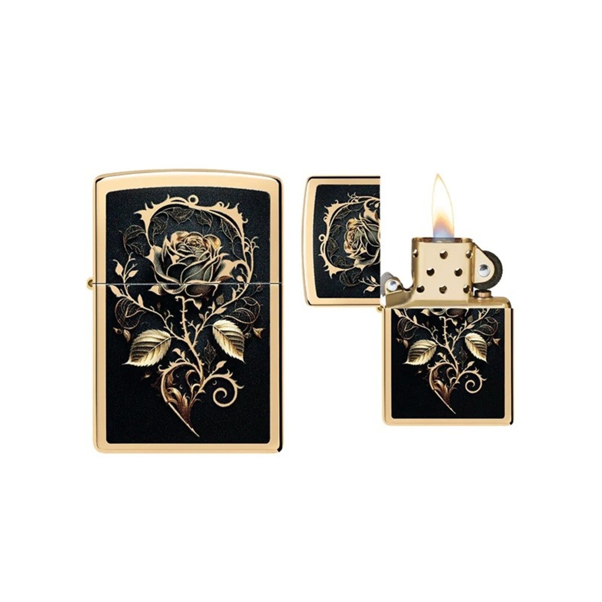 Zippo Zippo - Golden Rose Design