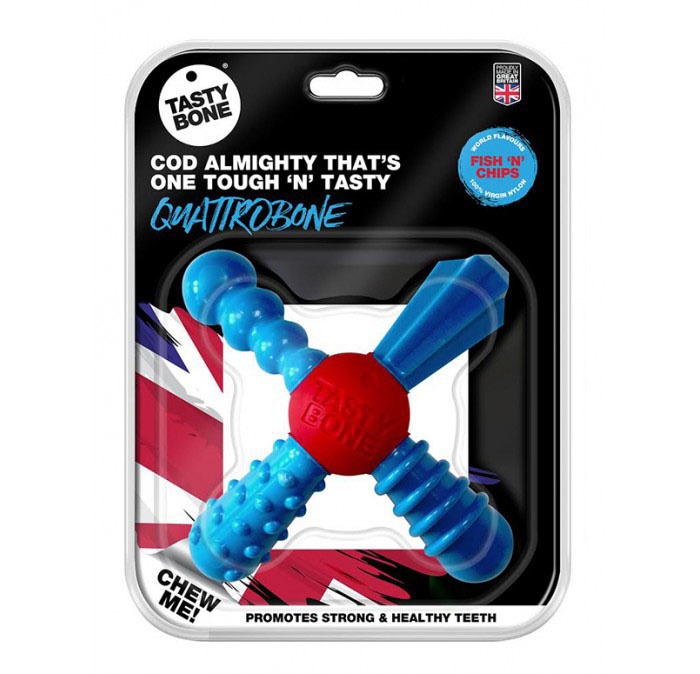 Tasty Bone Quattro Bone Fish & Chips | TastyBone Quattro Hondenkluif ...