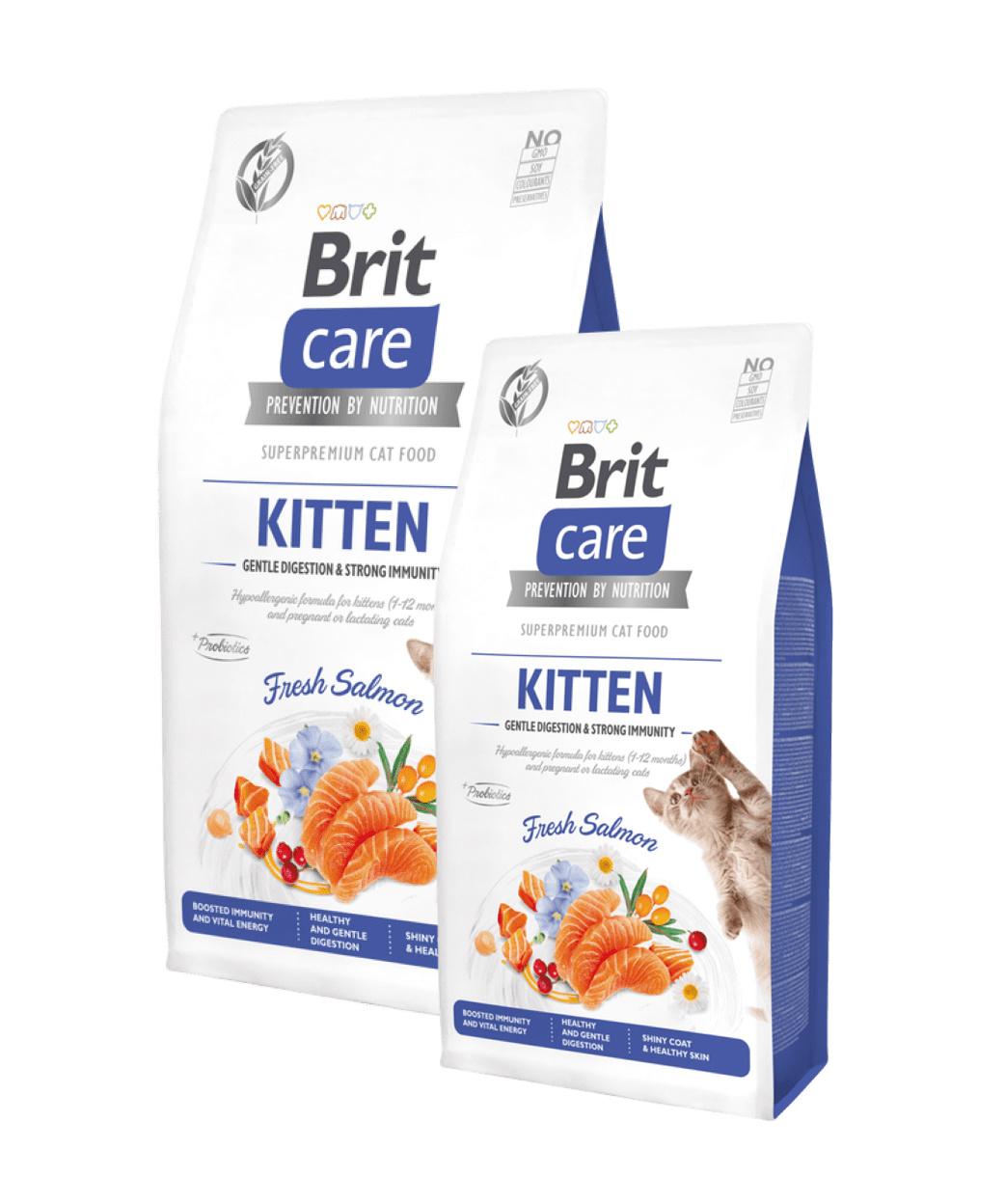 Brit Care Cat - Grain-Free - kitten gentle digestion and strong ...
