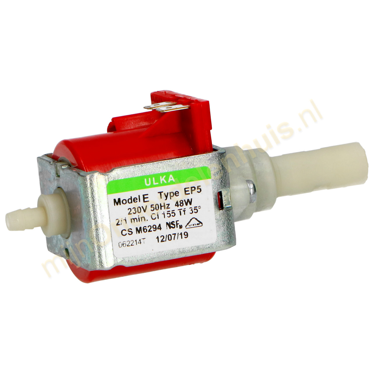 Ulka vibratiepomp voor koffiemachine EP5 220V - mijnOnderdelenhuis.nl