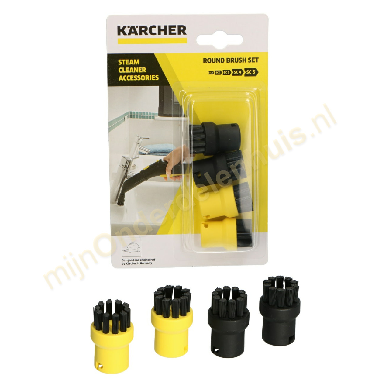 Karcher borstelset van stoomreiniger 28630580 28632640 ...