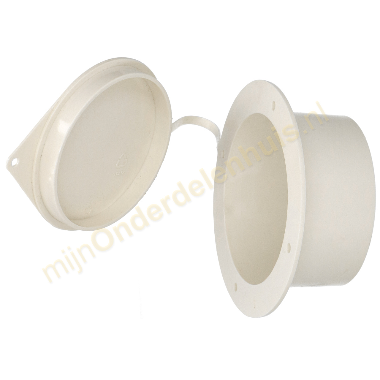 Delonghi flens + afdichtdop van airco 537270 - mijnOnderdelenhuis.nl