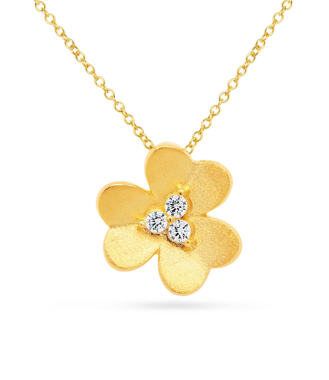 Silver rose - Halsketting Ivy Goud - Babazou