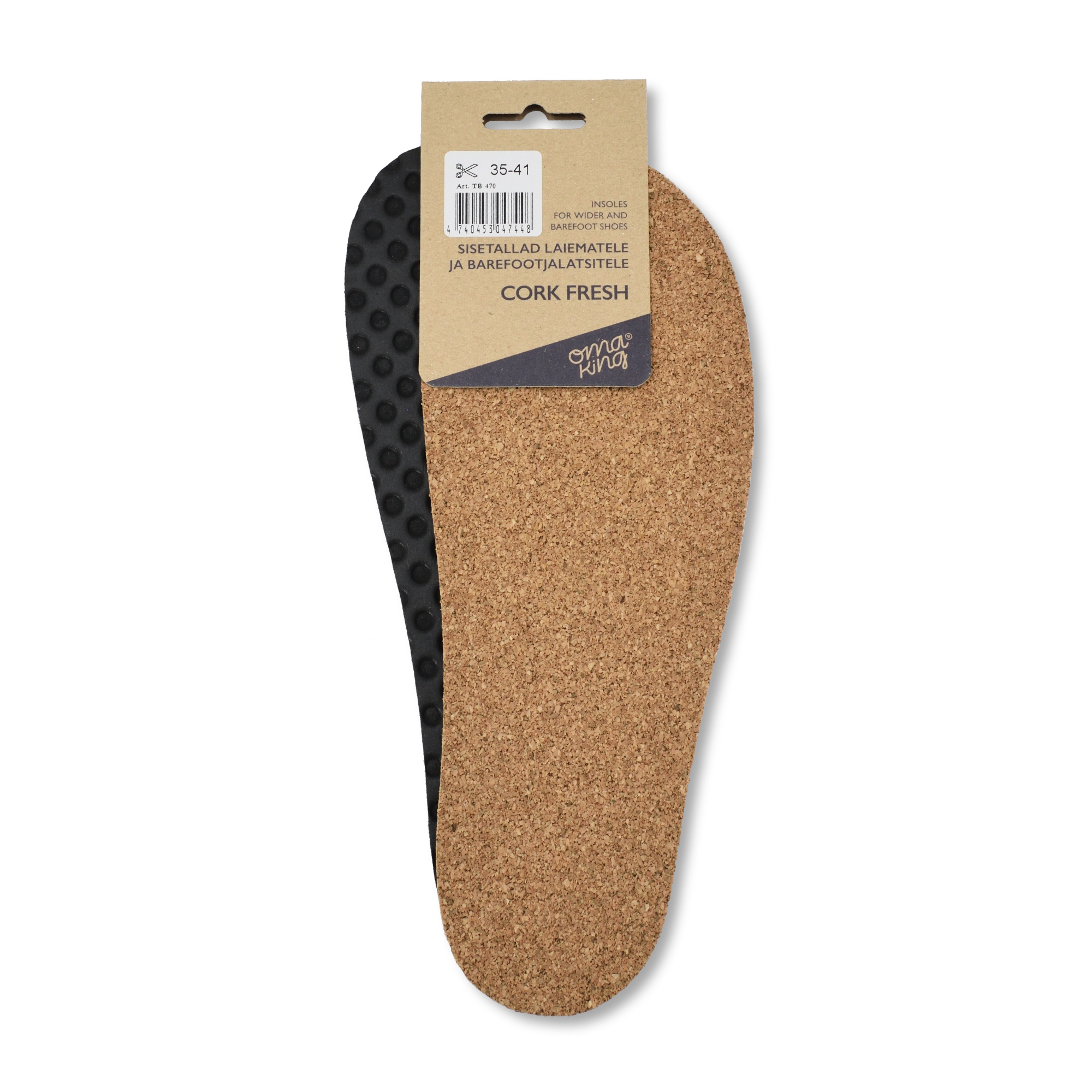Cork Fresh Insoles - Barefoot & More