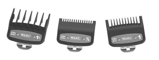 Wahl Attachment Comb Set Premium 3 Pieces 1.5/3/4.5mm | WAHL.Shop ...