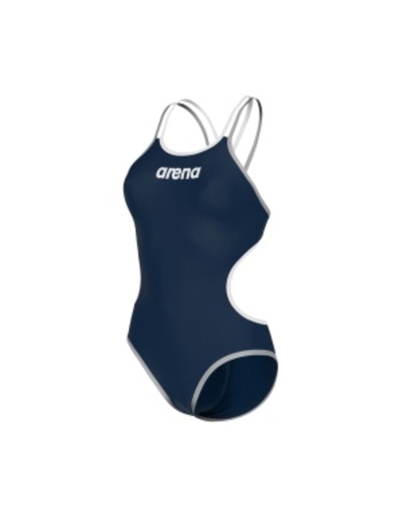 Arena Double Cross Navy White - Active Swimwear