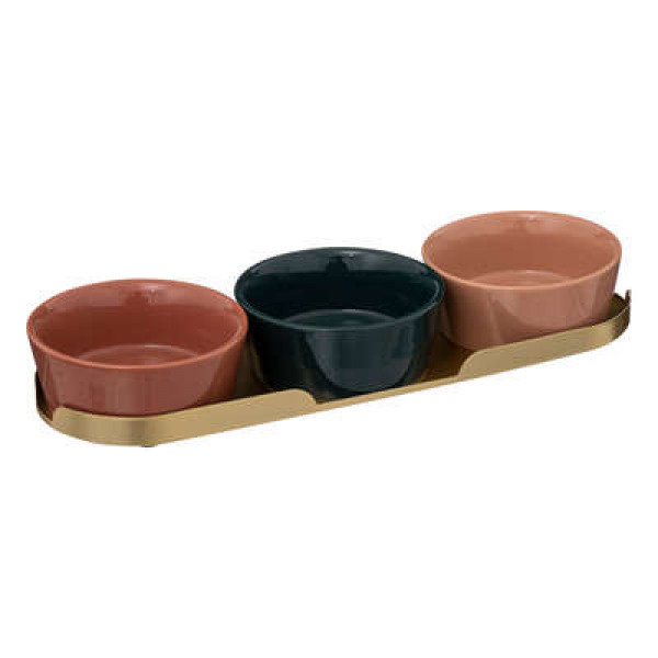 Aperitif set with gold tray | Megacenter.com