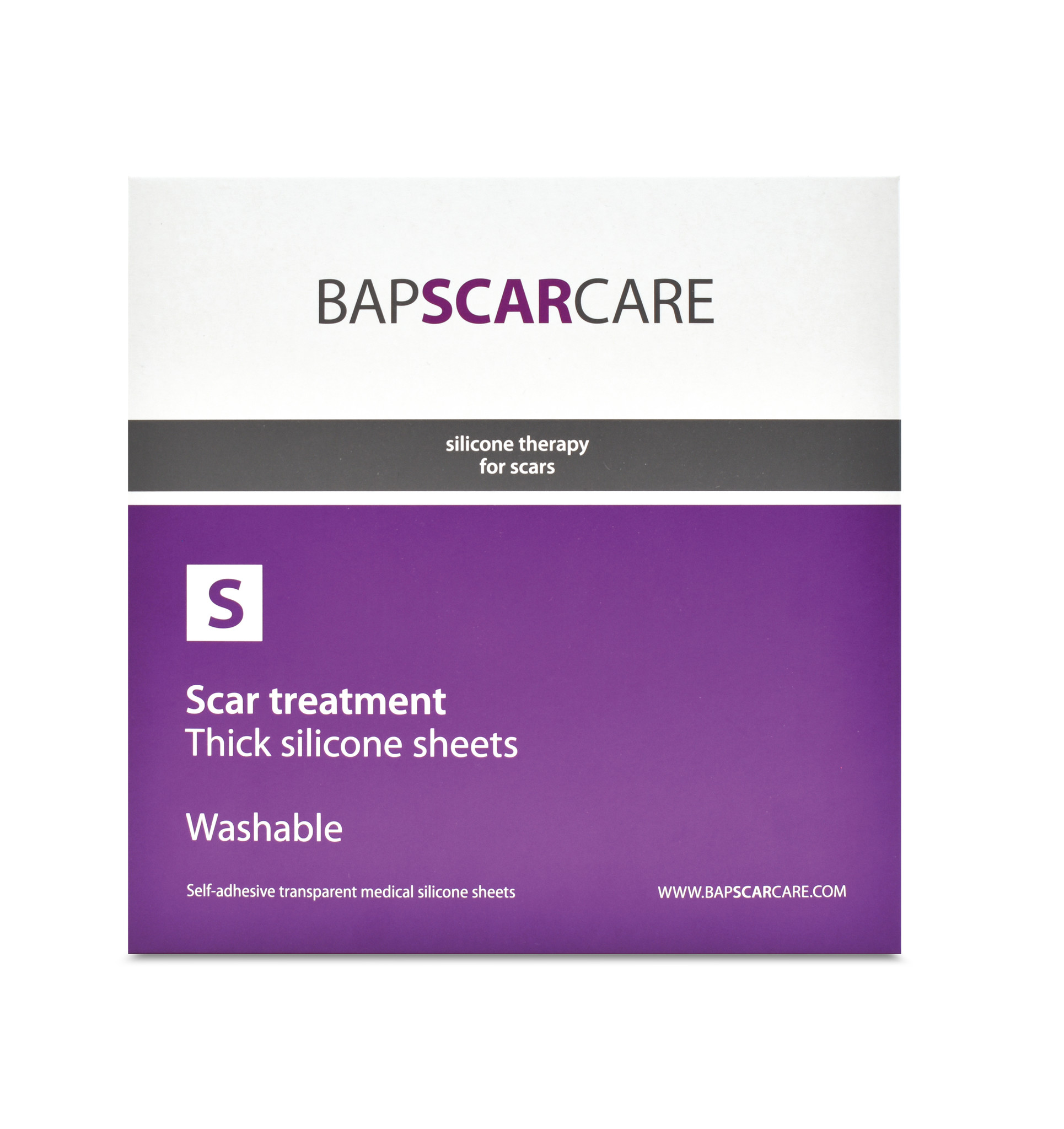 BAPSCARCARE S silicone plaster - Dermatologie-winkel.nl