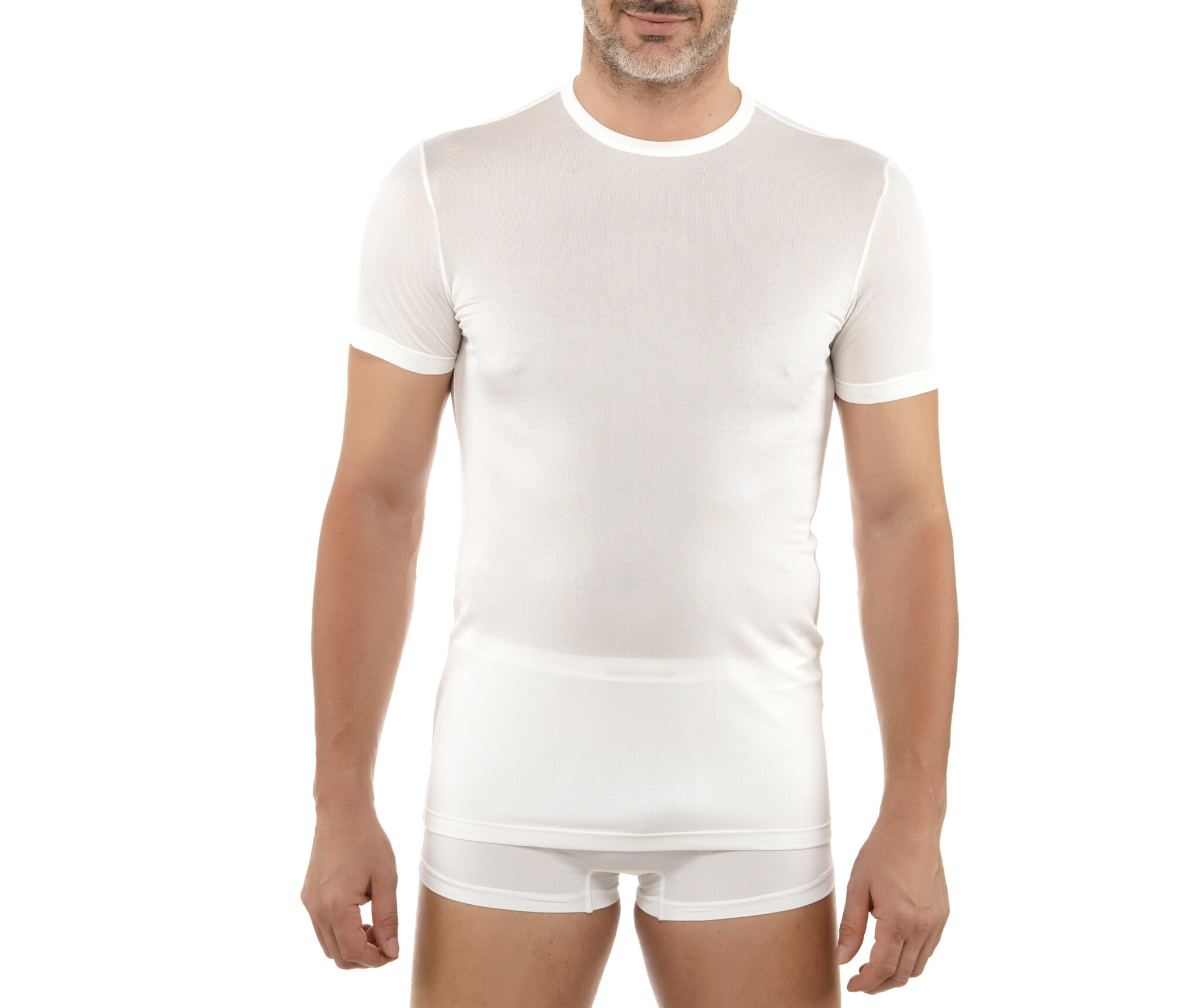 DermaSilk Men's short sleeve shirt for skin problems - Dermatologie ...