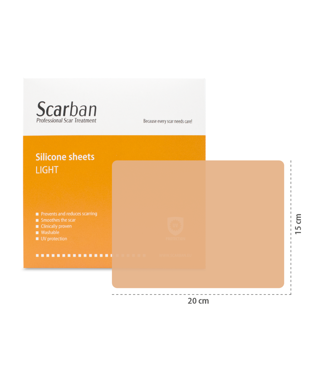 Scarban Light silicone plaster for the treatment of scars ...