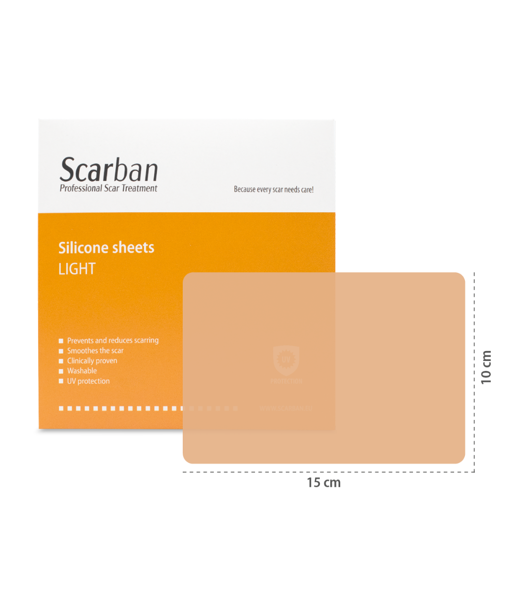 Scarban Light silicone plaster for the treatment of scars ...