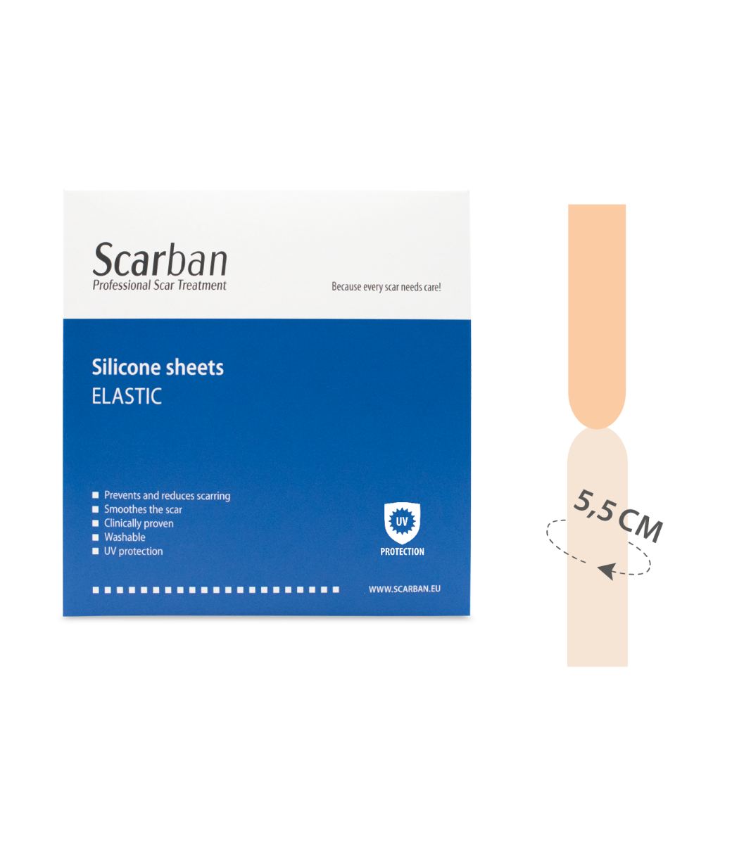 Scarban Elastic litteken siliconen vingerverband - Dermatologie-winkel.nl