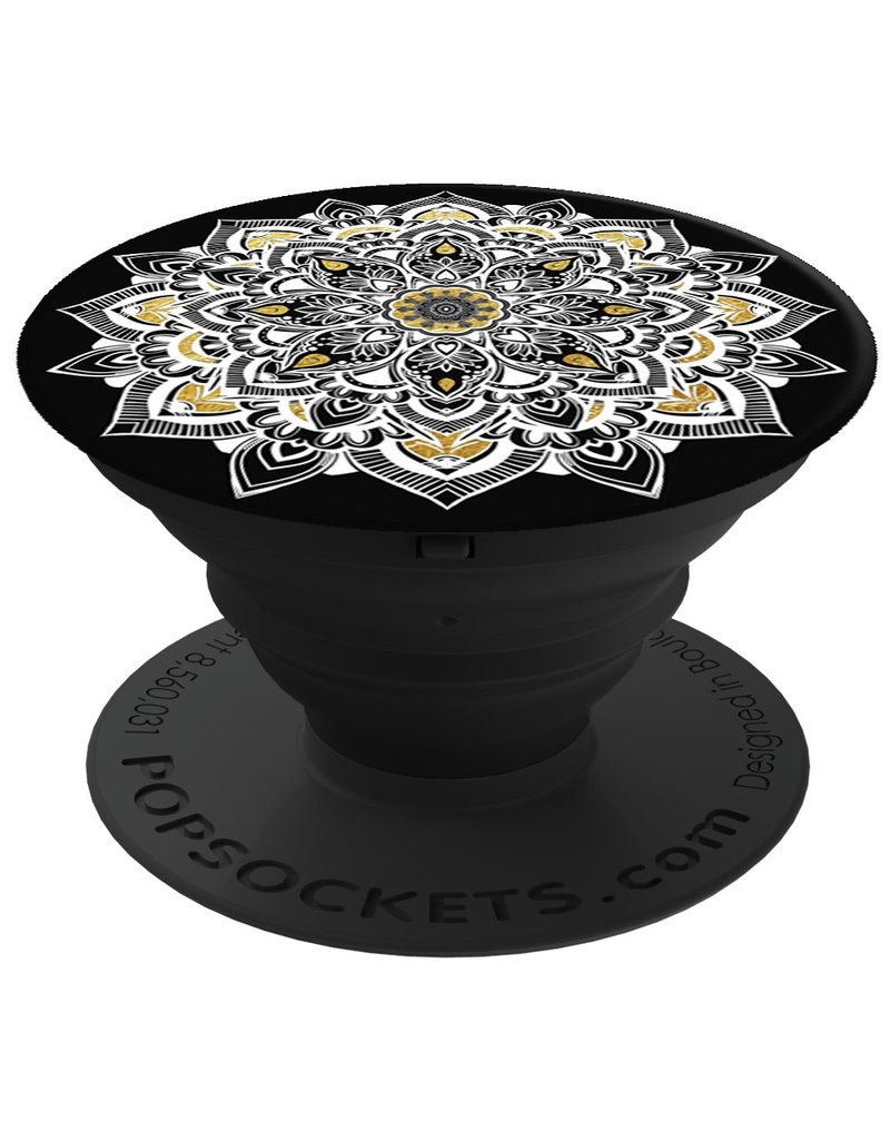 PopSockets POPSOCKETS DEVICE STAND AND GRIP - GOLDEN LACE - Gadget Zone