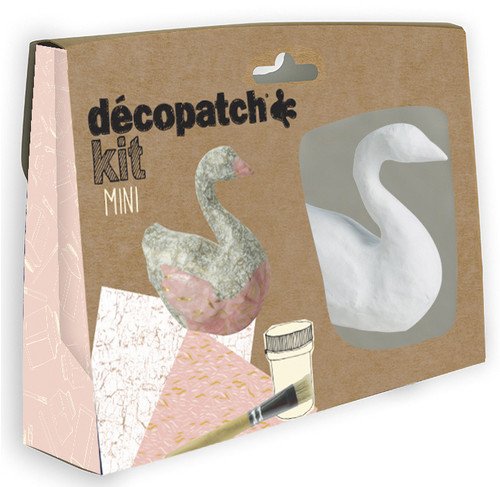 Decopatch Mini kit zwaan décopatch - Hobby Kiekeboe