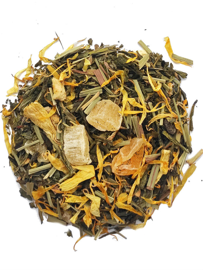 Groene thee perzik en citroen - Mingtea bv