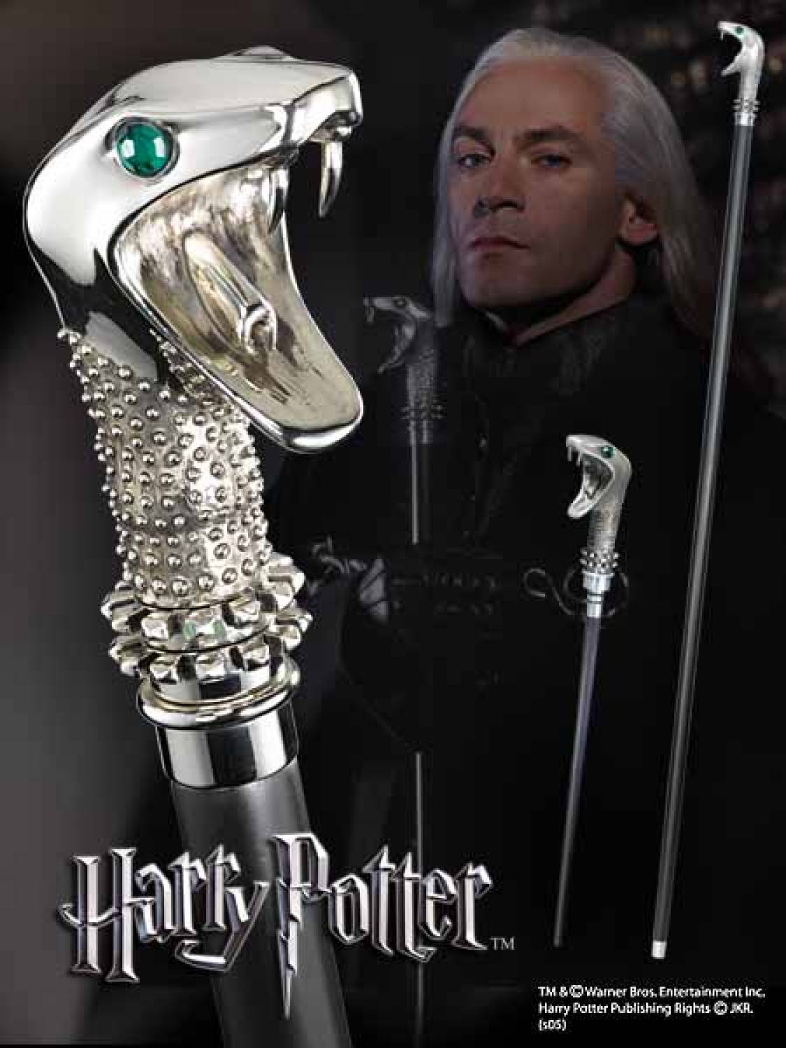 Harry Potter - Lucius Malfoy´s Walking Stick - The Movie Store