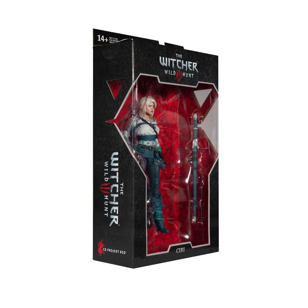 The Witcher Action Figure Ciri (Elder Blood) 18 cm - The Movie Store