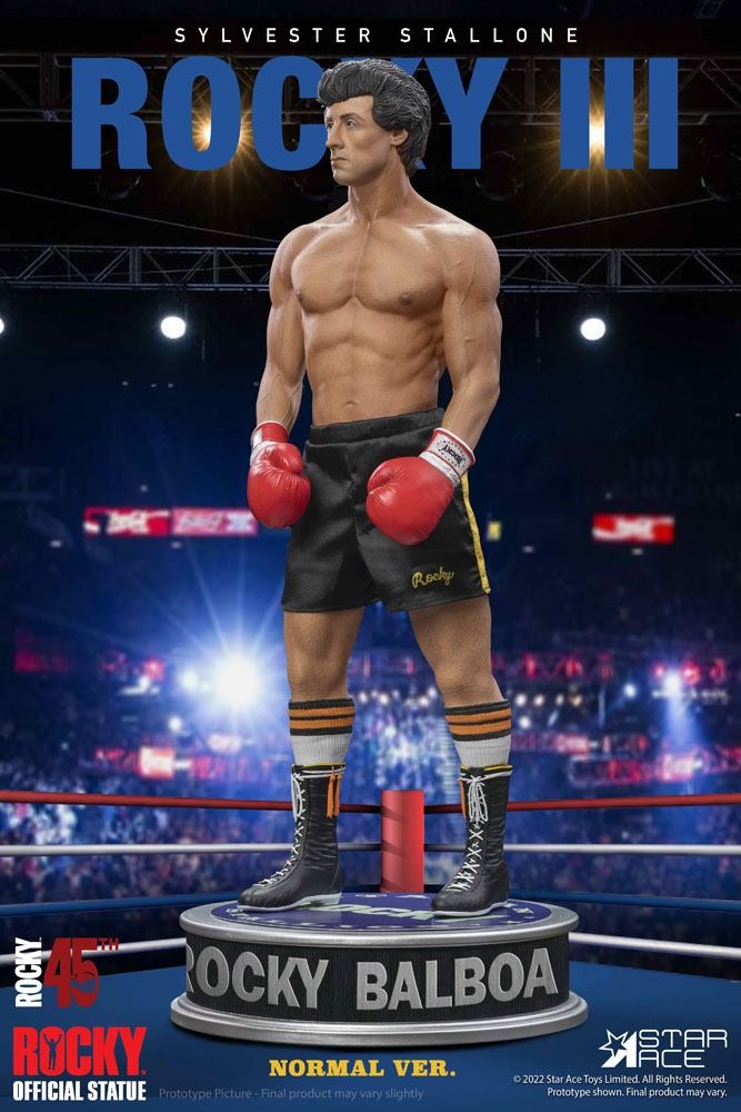 Rocky III Statue 1/4 Rocky Balboa 46 cm - The Movie Store