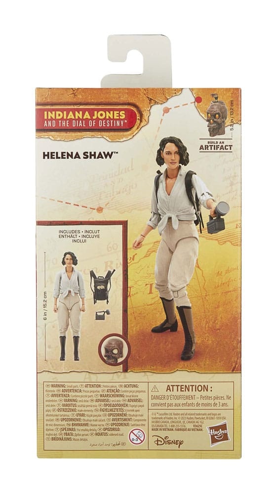 Indiana Jones Adventure Series A Helena Shaw (Dial of Destiny) 15 cm ...