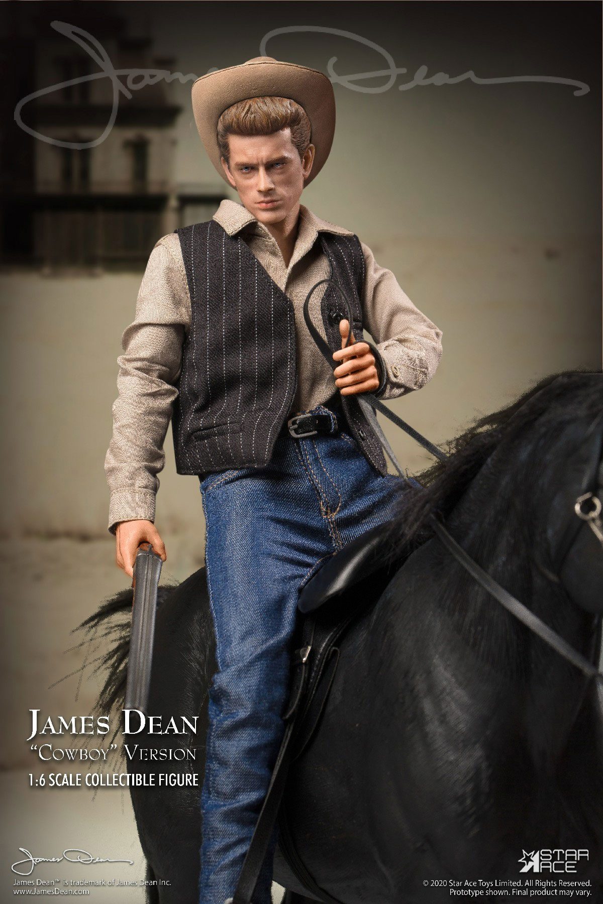 James Dean Action Figure 1/6 James Dean Cowboy Deluxe Ver. 30 cm - The ...