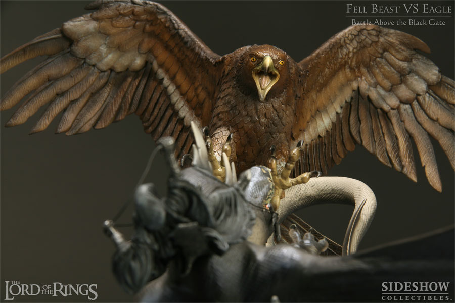 Lord of the Rings - Battle above the Black Gate: Fell Beast vs Eagle D ...