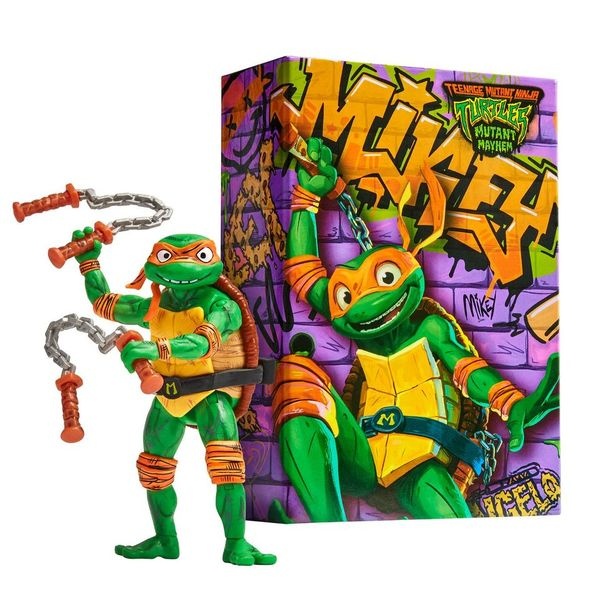 TMNT: Mutant Mayhem - Michelangelo Comic Con 7 inch Figure - The Movie ...