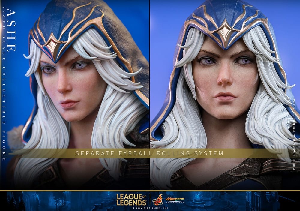 League of Legends Video Game Masterpiece Action Figure 1/6 Ashe 28 cm ...