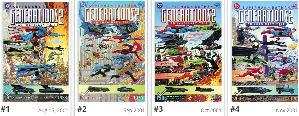 Superman & Batman: Generations 2 Complete Collection (4) - The Movie Store