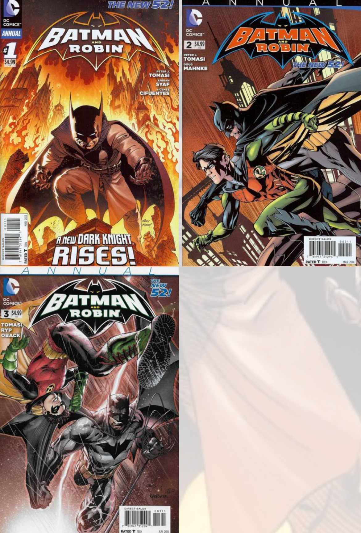 Batman and Robin, Vol. 2 Annual Complete Series (3) - The Movie Store
