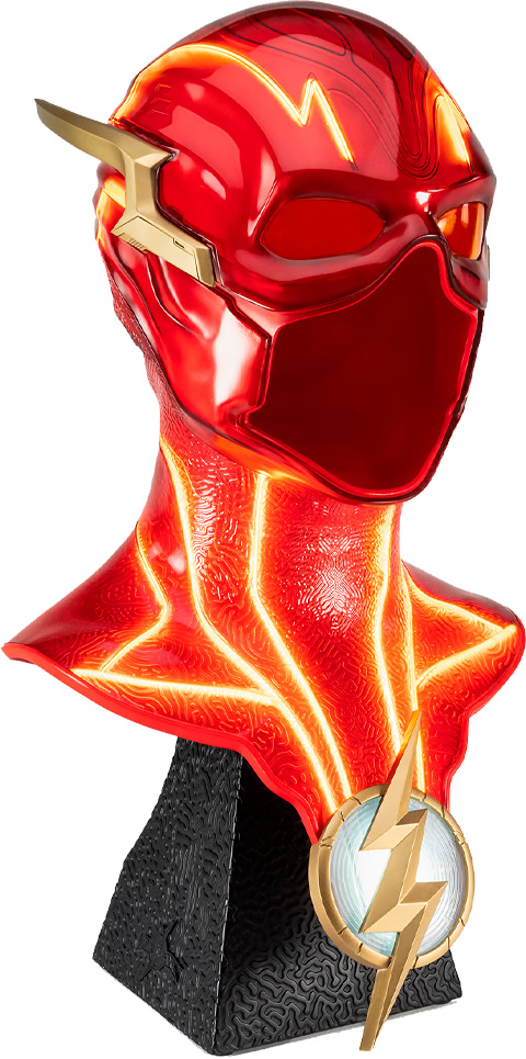 The Flash 1:1 Scale Cowl Replica - The Movie Store