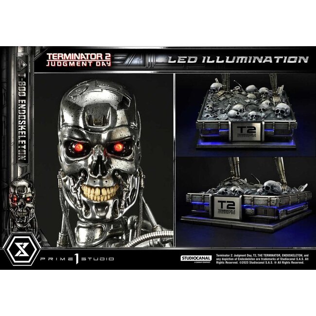 Terminator 2 Museum Masterline Series Statue 1/3 Judgment Day T800 ...