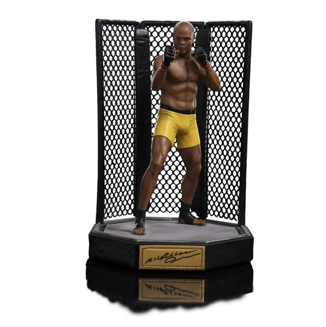 UFC Deluxe Art Scale Statue 1/10 Anderson "Spider" Silva - Signed ...