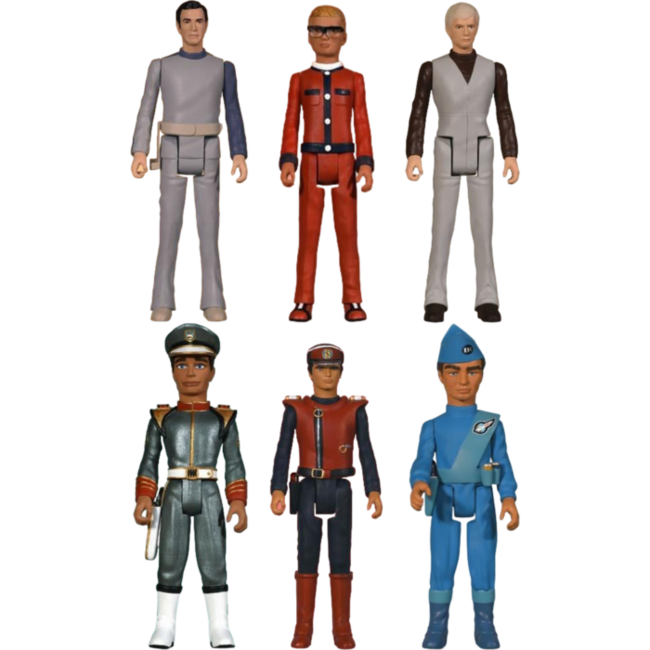 The Anderson Collection Retro Action Figures Wave 1 10 cm Assortment (6 ...
