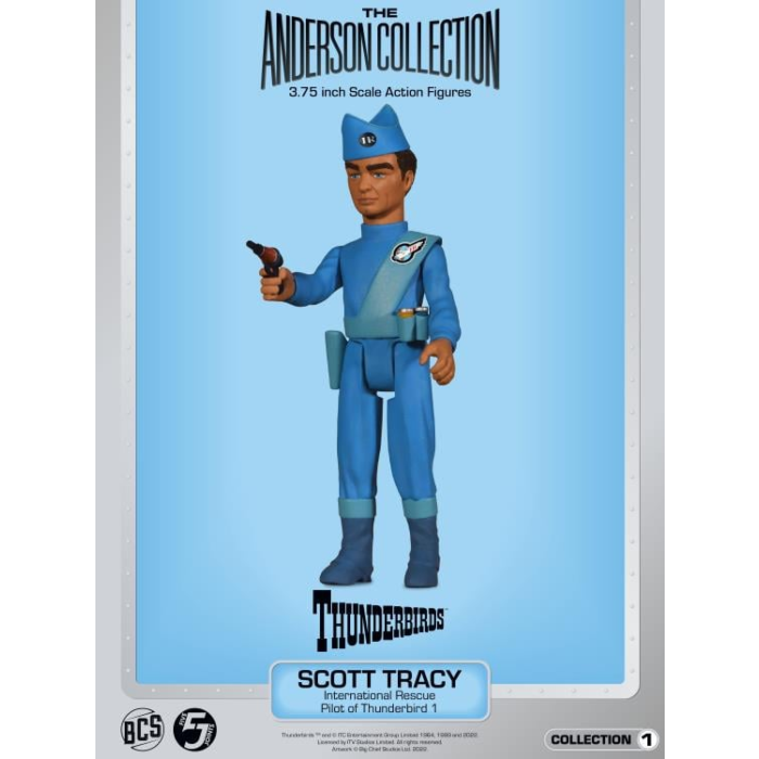 The Anderson Collection Retro Action Figures Wave 1 10 cm Assortment (6 ...