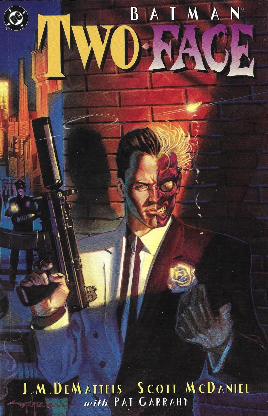 Batman Comic Two Face Batman #398 DC Comics 1986 Two Face Vs