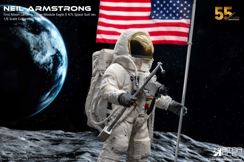 Neil Armstrong Action Figure 1/6 Neil Armstrong 30 cm - The Movie Store