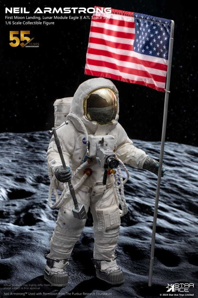 Neil Armstrong Action Figure 1/6 Neil Armstrong Deluxe Version 30 cm ...