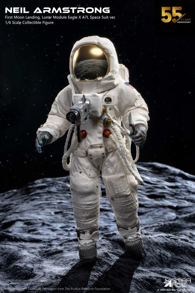 Neil Armstrong Action Figure 1/6 Neil Armstrong Deluxe Version 30 cm ...