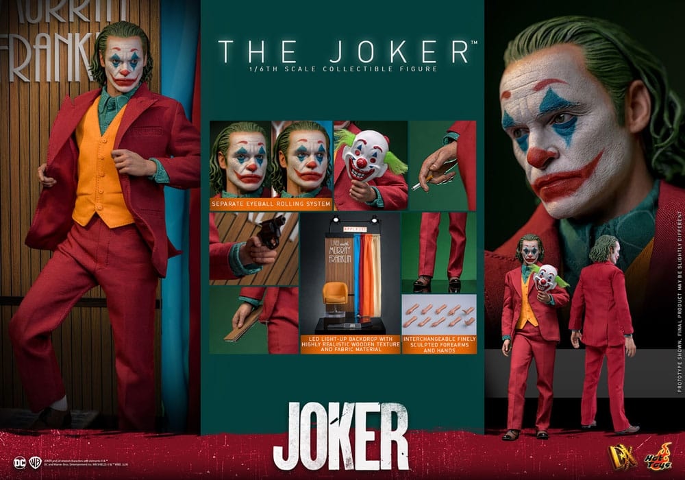Joker Movie Masterpiece Action Figure 1/6 The Joker 30 cm - The Movie Store