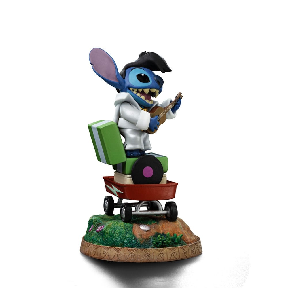 Lilo & Stitch Art Scale Statue 1/10 Stitch King of Rock 17 cm - The ...