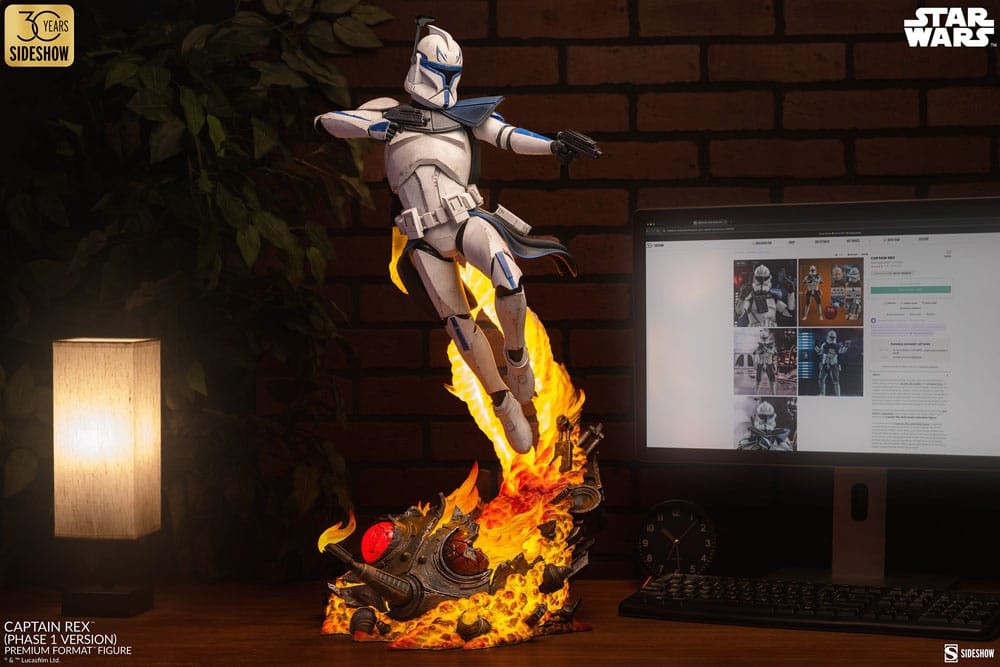 Star Wars Premium Format Figure Captain Rex (Phase 1 Version) - The ...